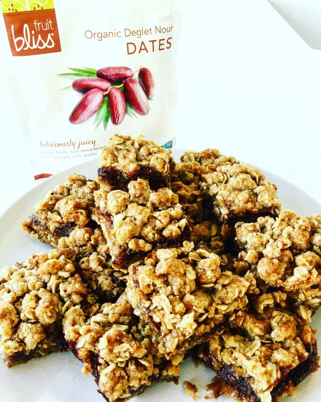 My Famous Date Squares - plant-forward living
